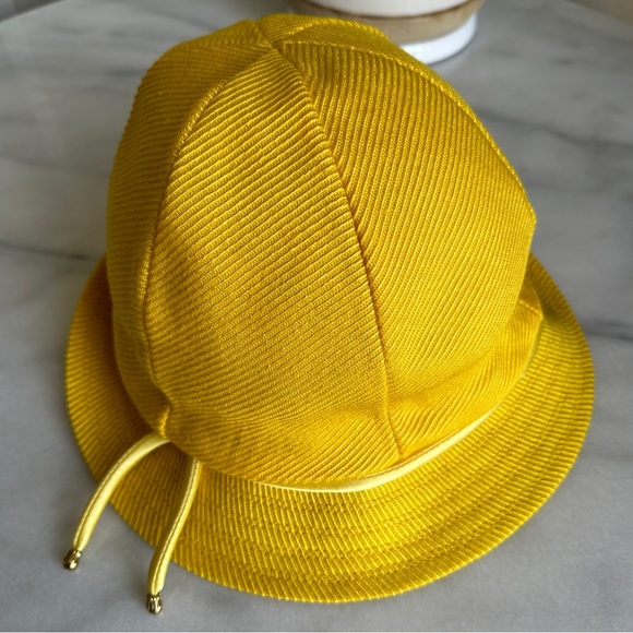 Vintage | Accessories | Vintage 6s Yellow Hippie Bucket Hat Union Made ...